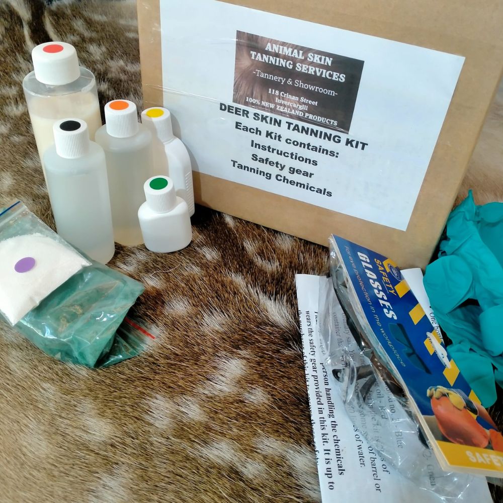 Deer Skin Tanning Kit – Animal Skin Tanning Services